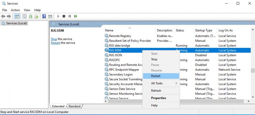 Troubleshooting the Advanced System Overview (ASO) | RJG, Inc.